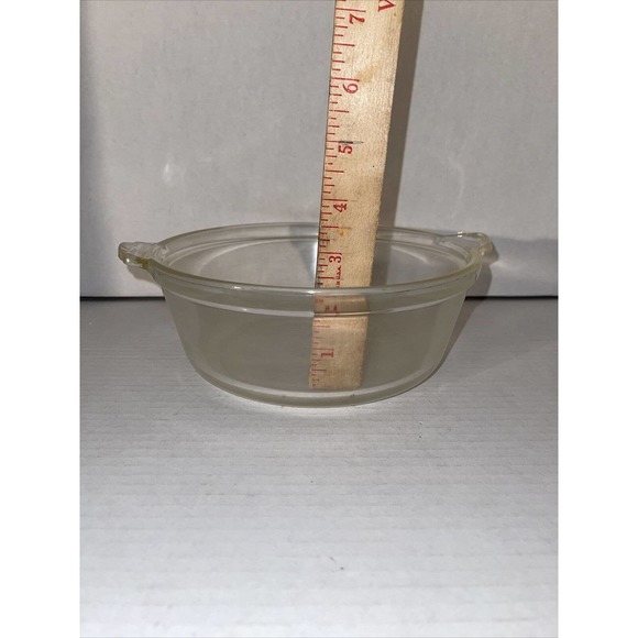 Pyrex | Kitchen | Vintage Pyrex Clear Glass Casserole Dish 23or623b 25 ...